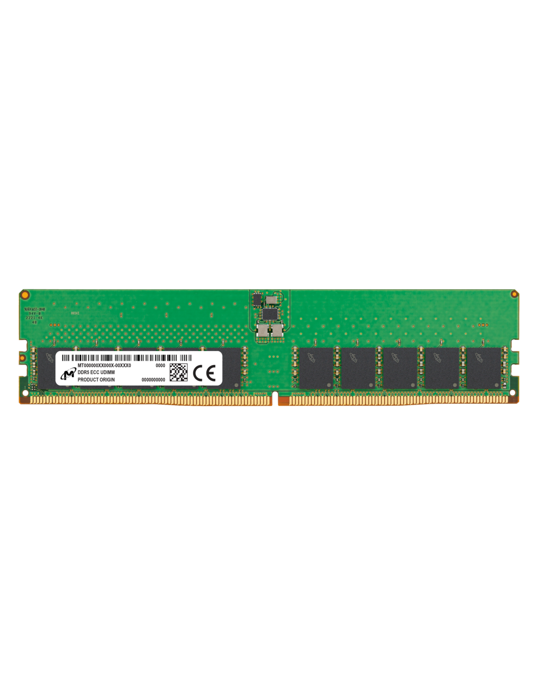 Micron MTC10C1084S1EC48BA1R 16GB DDR5-4800 ECC UDIMM 1Rx8 CL40 | WISP