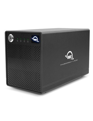 OWCTB3QMSR00GB | Buy OWC ThunderBay 4 mini Four-Bay Thunderbolt External Storage Enclosure with ...