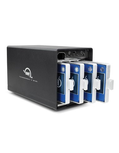 OWCTB3QMSR00GB | Buy OWC ThunderBay 4 mini Four-Bay Thunderbolt External Storage Enclosure with ...